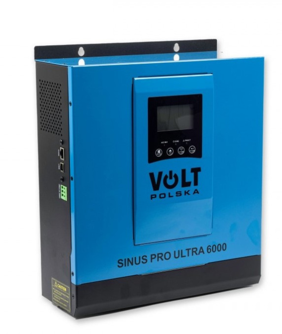 Inwerter solarny SINUS PRO ULTRA 6000 24/230V + 60A MPPT > Volt Polska